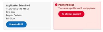 Why am I getting a Payment Issue message after submitting my ...